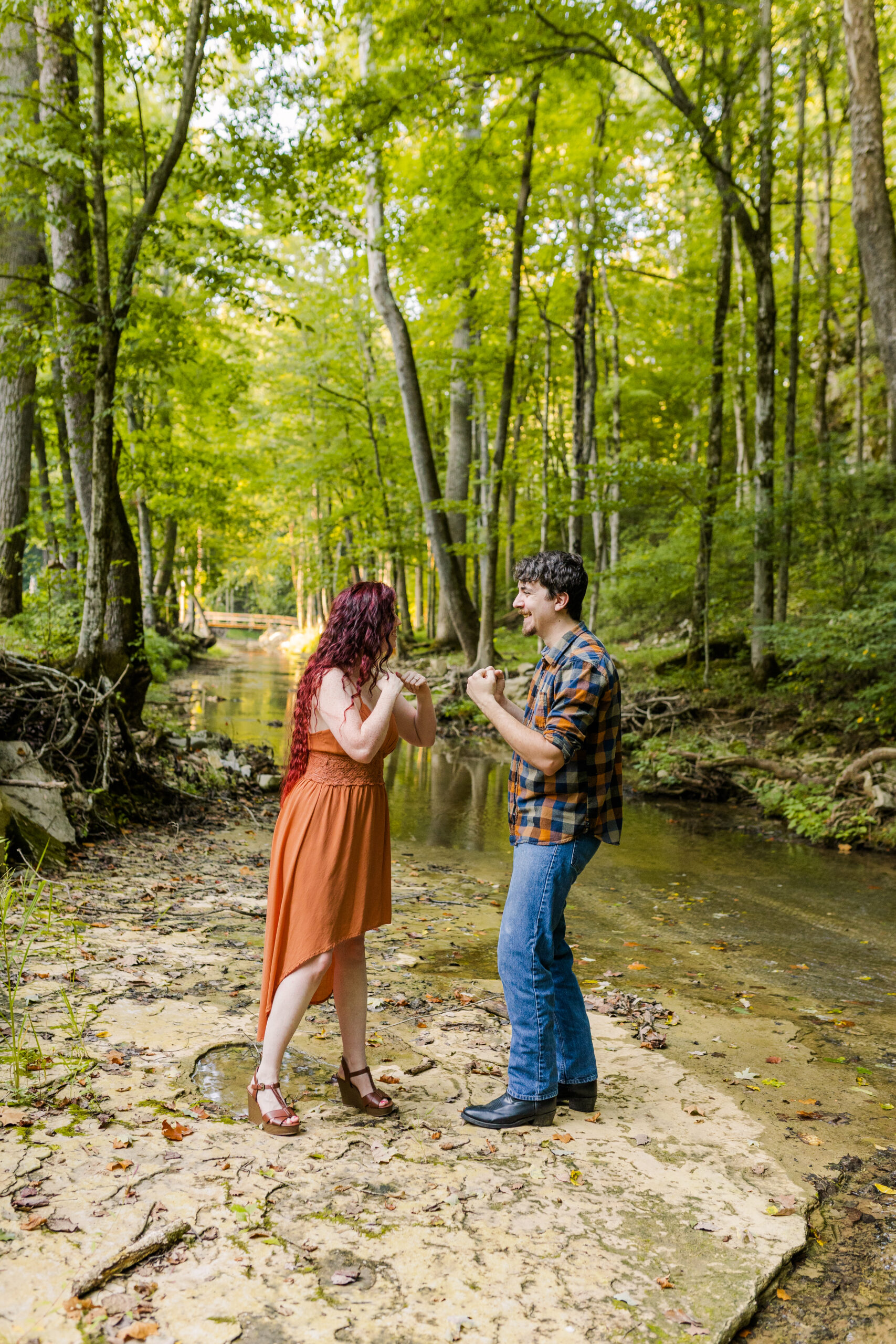 Matthew + Brooke | Engagement Session | The Barn at Murphey Farm ...